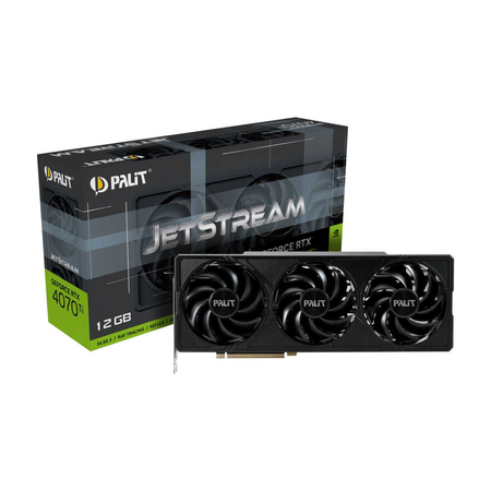Игровая видеокарта NVIDIA Palit GeForce RTX 4070 Ti JetStream 12GB G6x