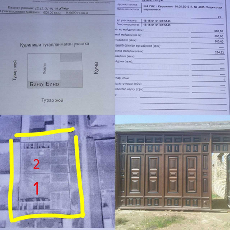 AKSIYA Uchastka sotiladi Qarshi