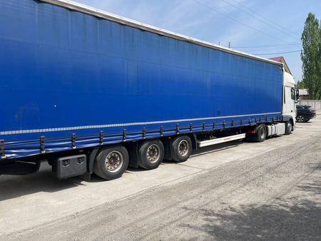 DAF XF EURO 6 +  Kassbohrer прицеп сотилади