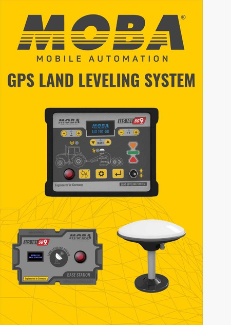 Спутник GPS ер текислаш аппаратлари, MOBA фирма, Германия, 4000 доллар