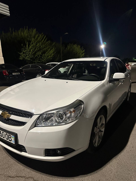 Epica Chevrolet oxirgi poztsiya