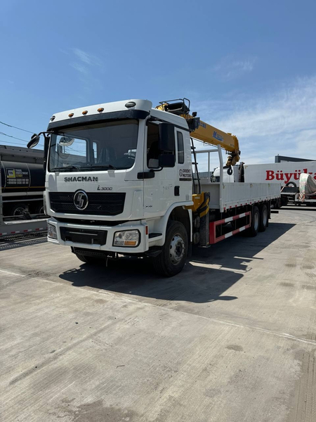 Кран-манипулятор Shacman L3000 6x4 12т