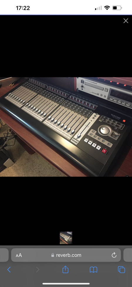 Tascam US-2400 Mixer Controller 600$