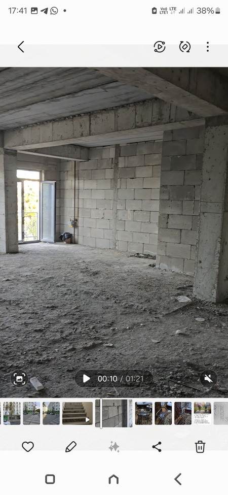 Продаётся квартира студия 78кв.м,в новостройке