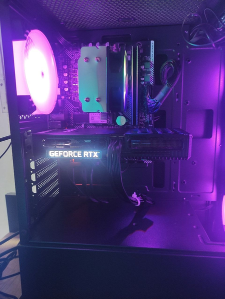 Скидка!!! RTX 3060 Core i3 12100 Мощный игровой кейс