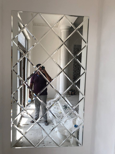 Oyna xizmatlari dush kabina rombik vitrazlar barcha turdagi oyna xizma
