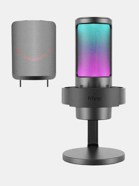 Микрофон USB Fifine Ampligame A8 c поп фильтром