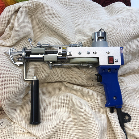 Тафтинговый пистолет (Tufting gun/Тафтинг ган). Ковры ручной работы.