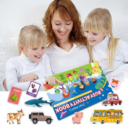 Bolajonlar uchun ajoyib BUSY BOOK kitoblari