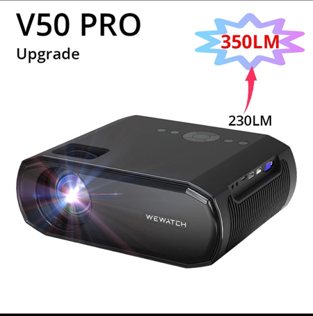 Проектор Wewatch v50  1920х1080P FULL HD экран. + Экран в подарок