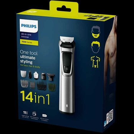 Триммер Philips 7720-14в1 + гарантия 1 год, доставка по городу!