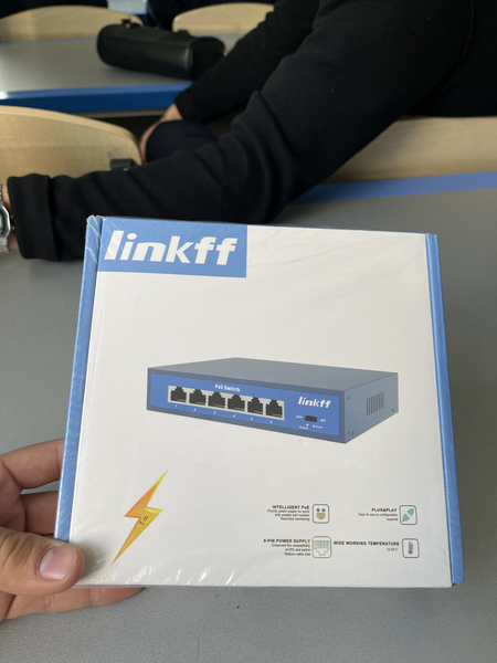 PoE switch Model: linkff 4+2  состояние новый продаётся срочно