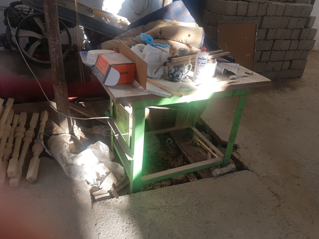 Frezer stanok zur holatda
