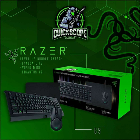 СКИДКА! (3в1)Набор Razer мышка Viper mini+клавиатура Cynosa Lite+коври