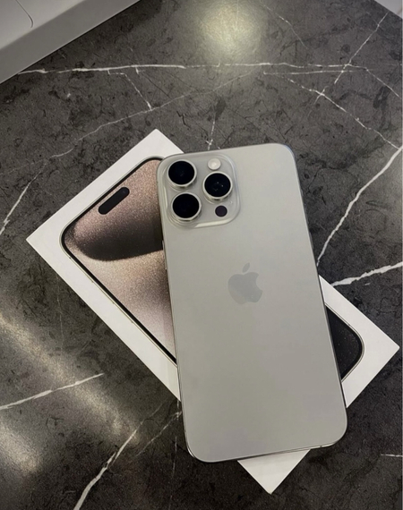Iphone 15 pro max / 512Gb / Dual sim / natural / ideal kor. dok.