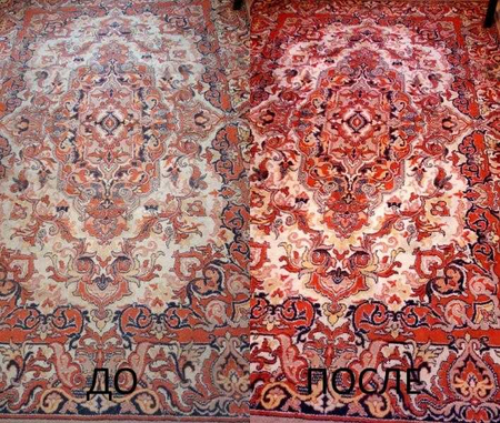 Стирка ковров // Gilam yuvish