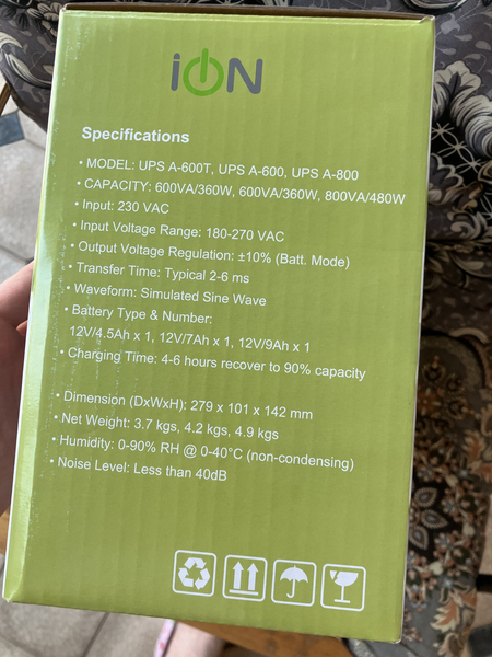 Источник бесперебойного питания UPS
