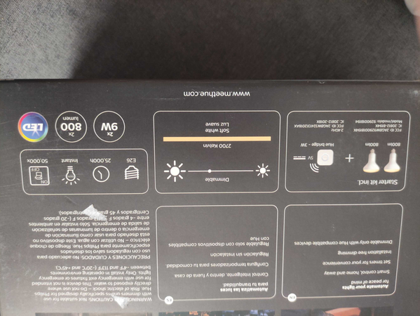 Смарт лампочки Phillips Bluetooth wifi