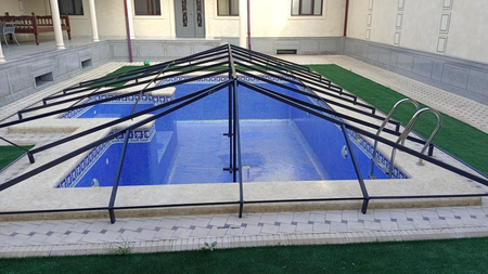 Banner tent bassin yopamiz