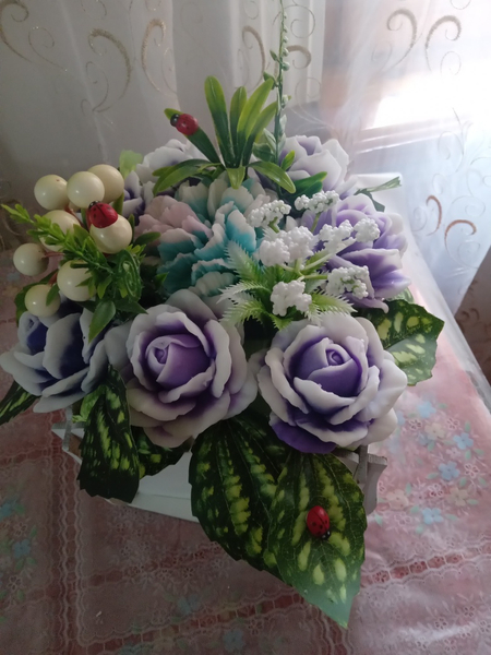 Мыльные цветы. Ароматные