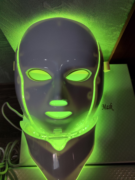 Colorful led beauty mask