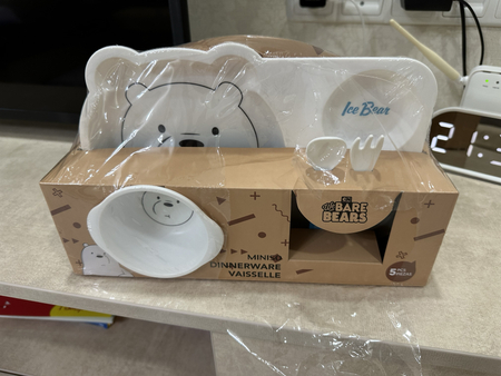 Детский набор посуды We Bare Bears Collection Miniso