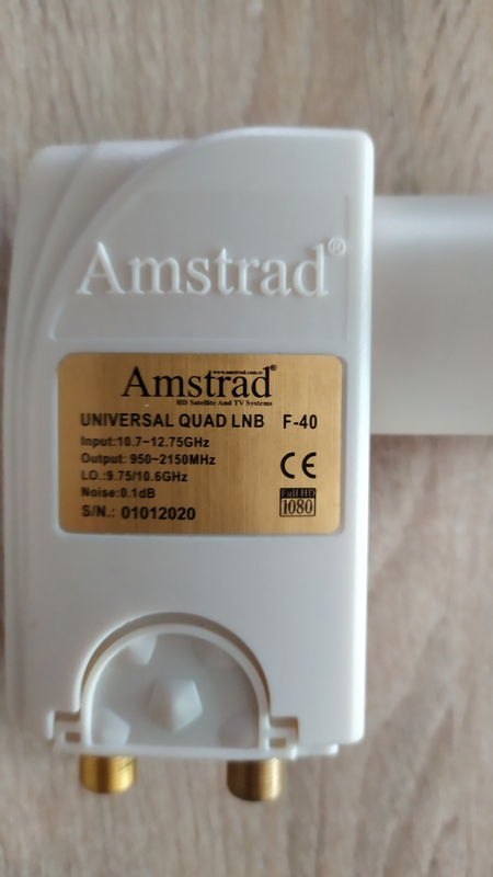 Продается Amstrad UNIVERSAL QUAD LNB F-40