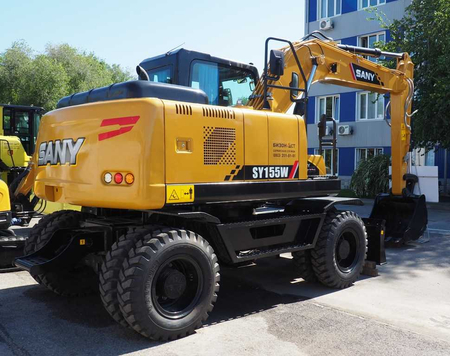 Колесный экскаватор SANY [SY155W]