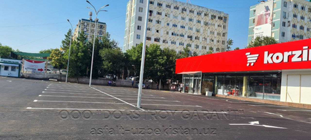 Асфальтирование стоянок парковок