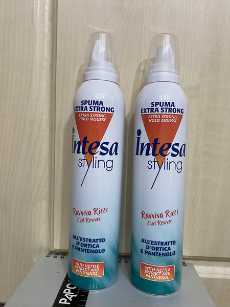 Intesa styling!мусс стайлинг для укладки курявых волос!Италия
