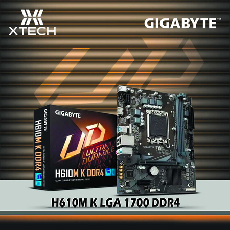 Материнская плата GIGABYTE B610M K LGA 1700 DDR4