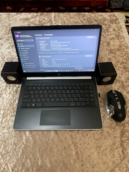 HP laptop 14s 128gb