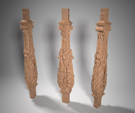 3D modellar chizish Mebellar uchun chiroyli gullar chizamiz