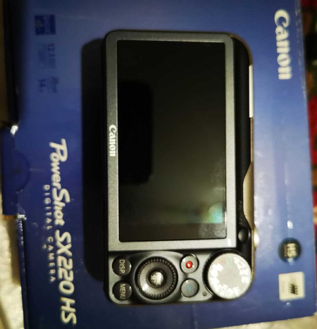 Фотоаппарат Canon PowerShotSX220Hs+Пленочный фотоаппарат Samsung Fino