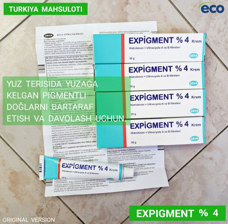 Expigment kremi.