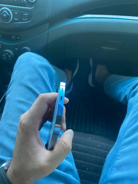Iphone 13 pro max blue