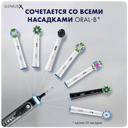 Электрическая зубная щетка Oral B Genius X с искусственным интеллектом