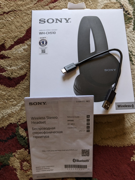 Наушники SONY WH-CH510