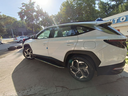 Порог площадка для KIA SPORTAGE RIVAL