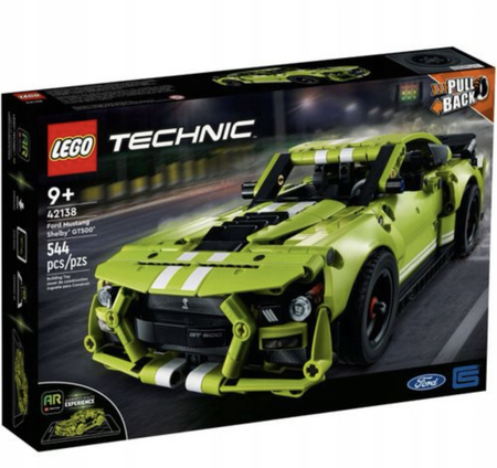 Lego Лего Mustang Shelby GT500 Lego Technic с 9 лет смогут собрать