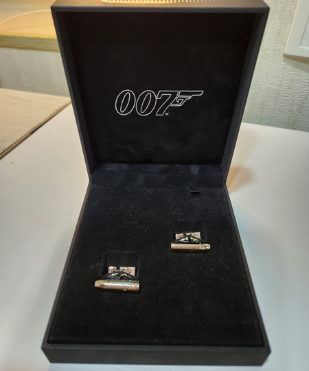 Запонки-пули T Dupont James Bond 007 