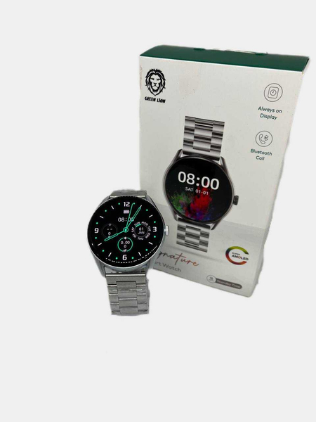 Умные часы GREEN LION SIGNATURE круглые, смарт часы
