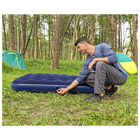 Матрас надувной 203 x 152 x 22 см, 67003 Bestway Бесплатная Доставка