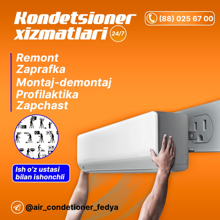 Kondetsaner remont prafilaktika