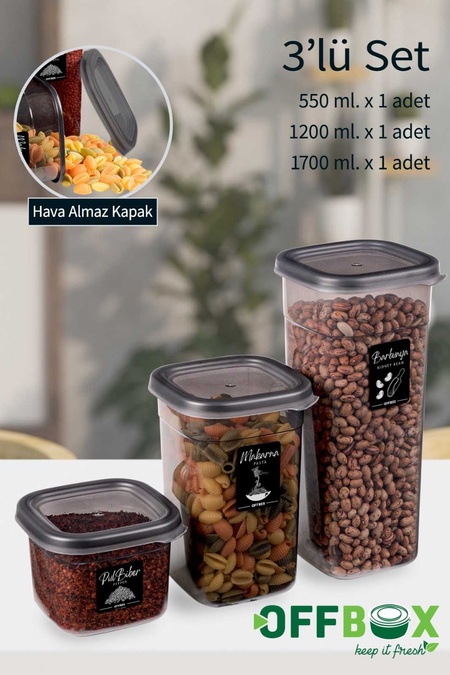 Пластиковые тары для сыпучих продуктов (Турция)