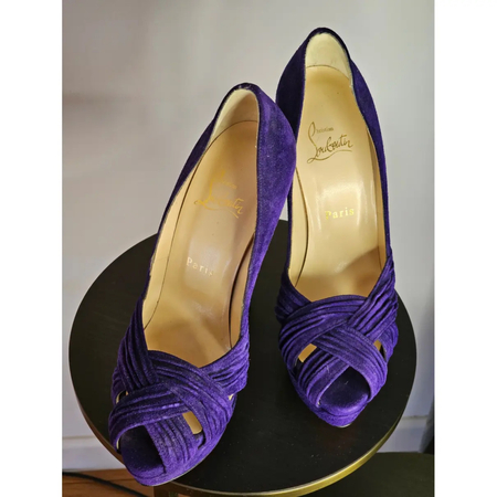 Женские туфли Christian Louboutin Aborina Suede оригинал