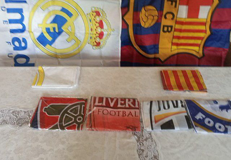 FLAG Futbol klublari Bayroqlar  Футбол Клубы Флаги с доставкой