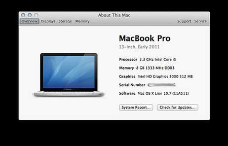MacBook pro 2011 13inch