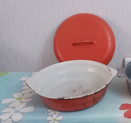 Казан 2 ШТУКИ Большое ) Из колённого  стекла. Для микроволновки .