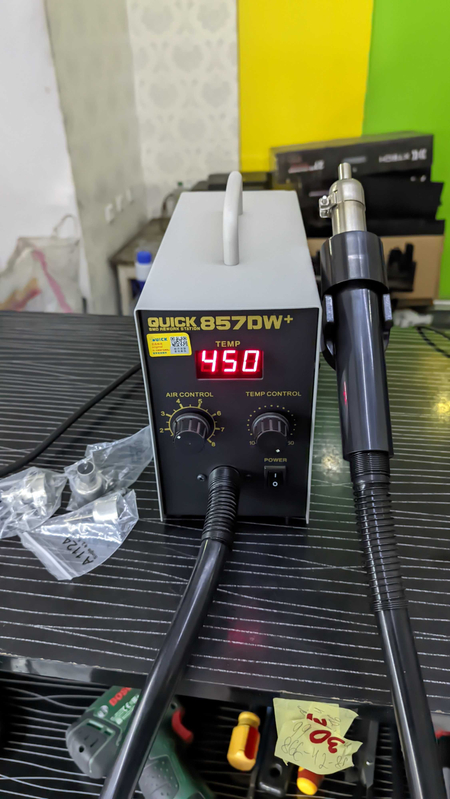Quick 857dw+ паяльная станция